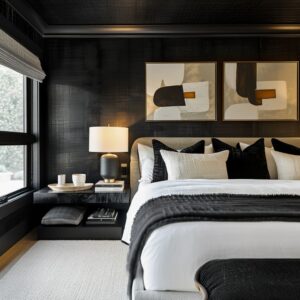 How to Style a Black Bedroom: Decor Ideas for a Bold Space