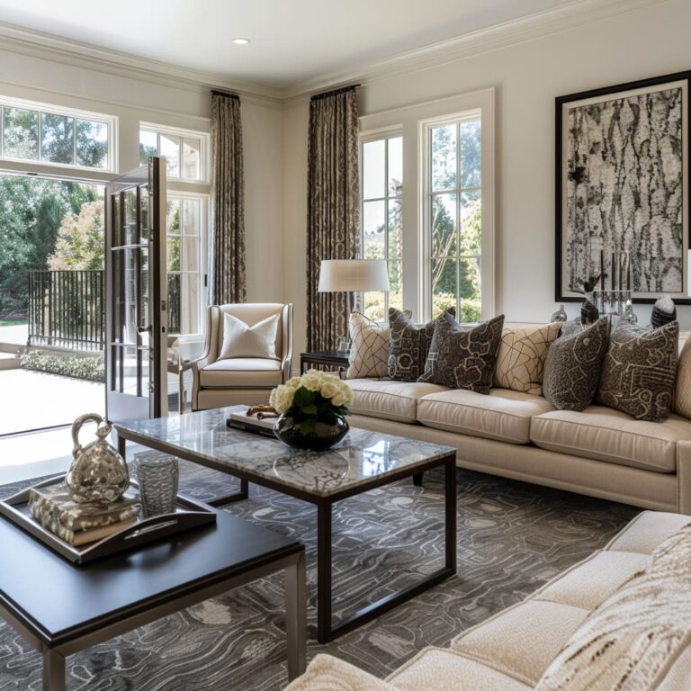 Quick Guide: Easy Tips for Stylish Transitional Living Rooms