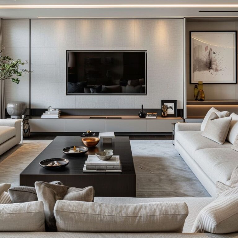 Small House Living Room Ideas with TV for Modern Homes