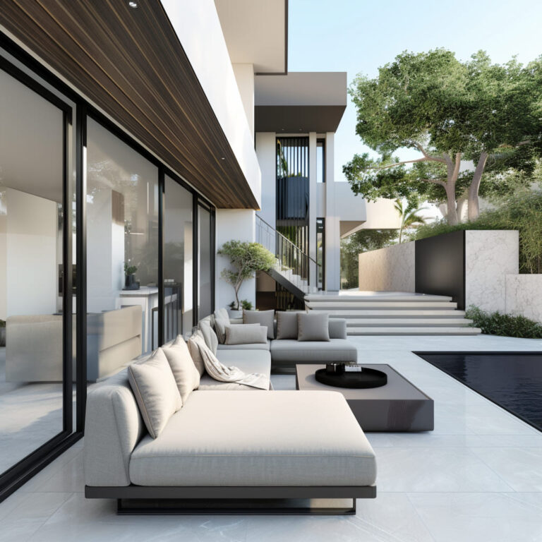 Modern Backyard Design Ideas for Low-Maintenance, No Grass