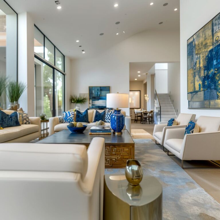 A Guide to Stylish Blue Living Room Ideas for a Modern Home