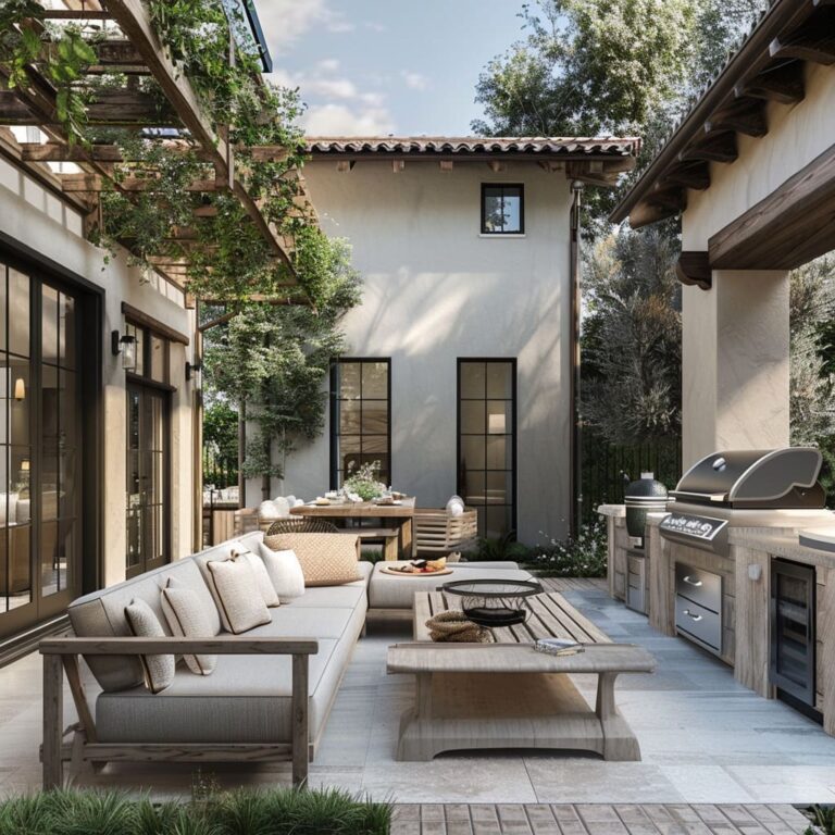 So Cozy Farmhouse Style Backyard Design Ideas for US Houses