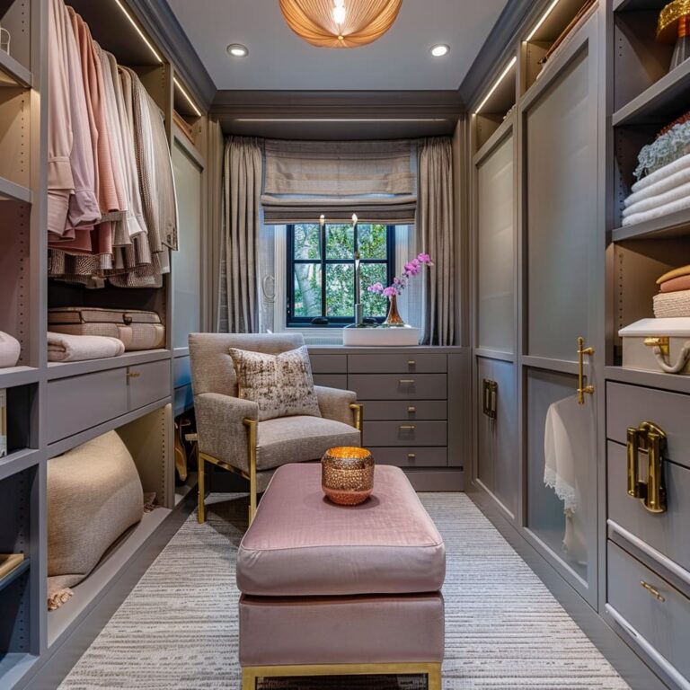 Compact and Stylish: Closet Ideas for Small Walk-In Closets