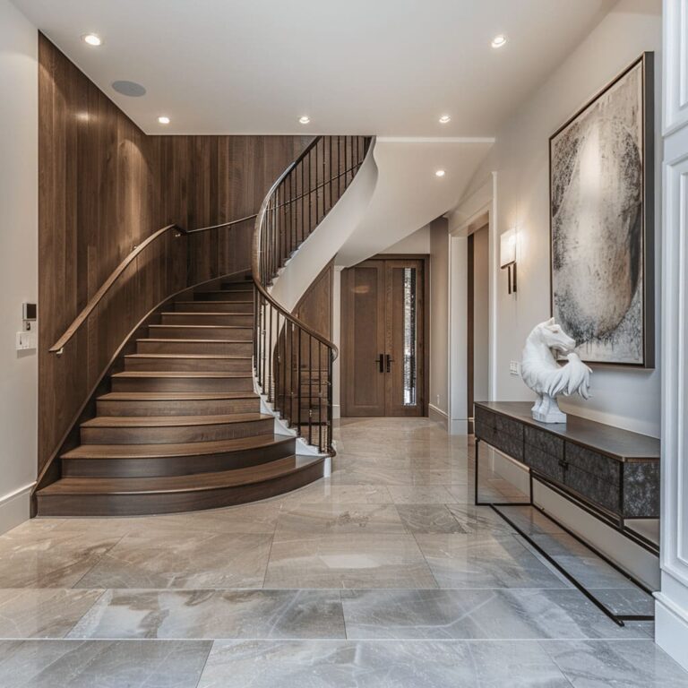 Top Luxury Staircase Design Ideas for Modern Mansions | FH