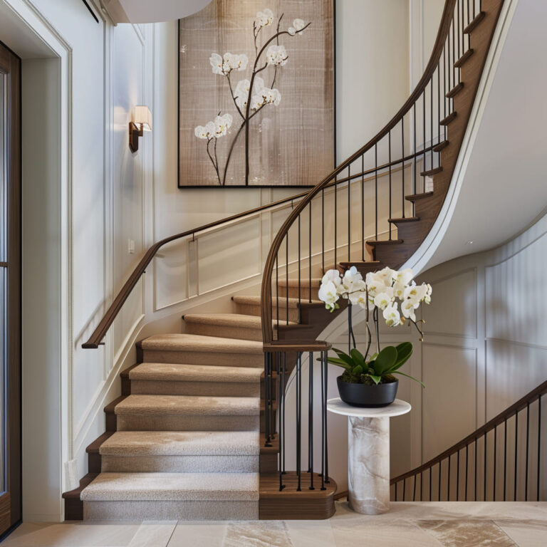 Top Luxury Staircase Design Ideas for Modern Mansions | FH