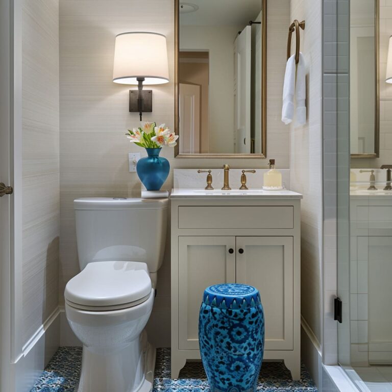 Full Guide to Small Blue Bathroom Ideas and Accessories | FH