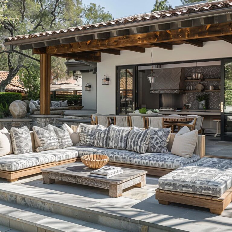 So Cozy Farmhouse Style Backyard Design Ideas for US Houses