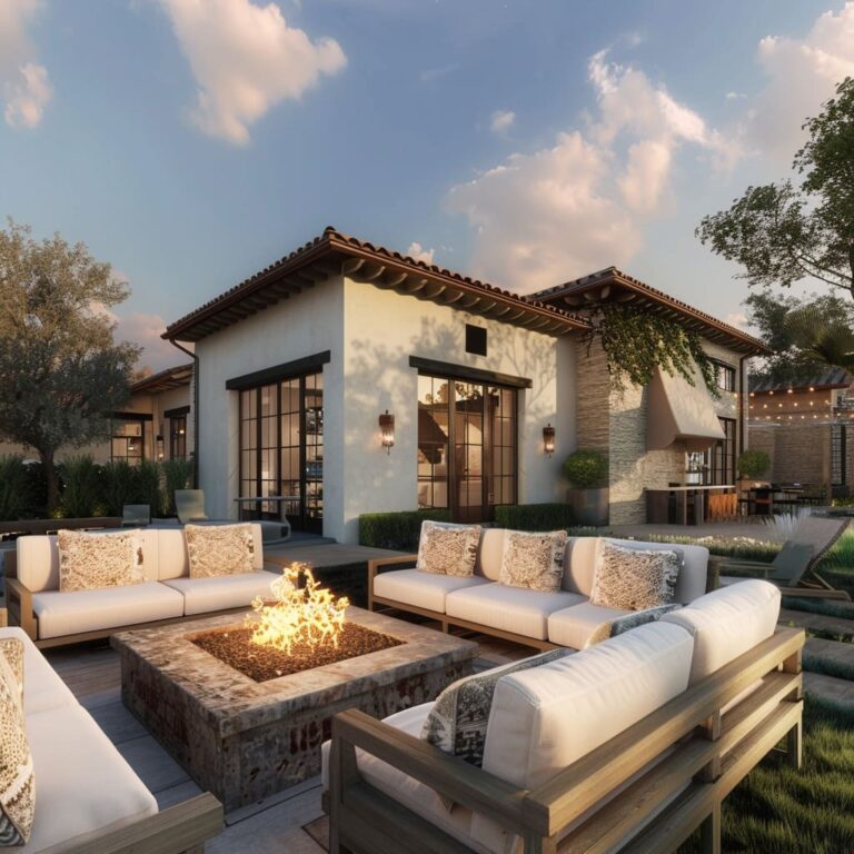 So Cozy Farmhouse Style Backyard Design Ideas for US Houses