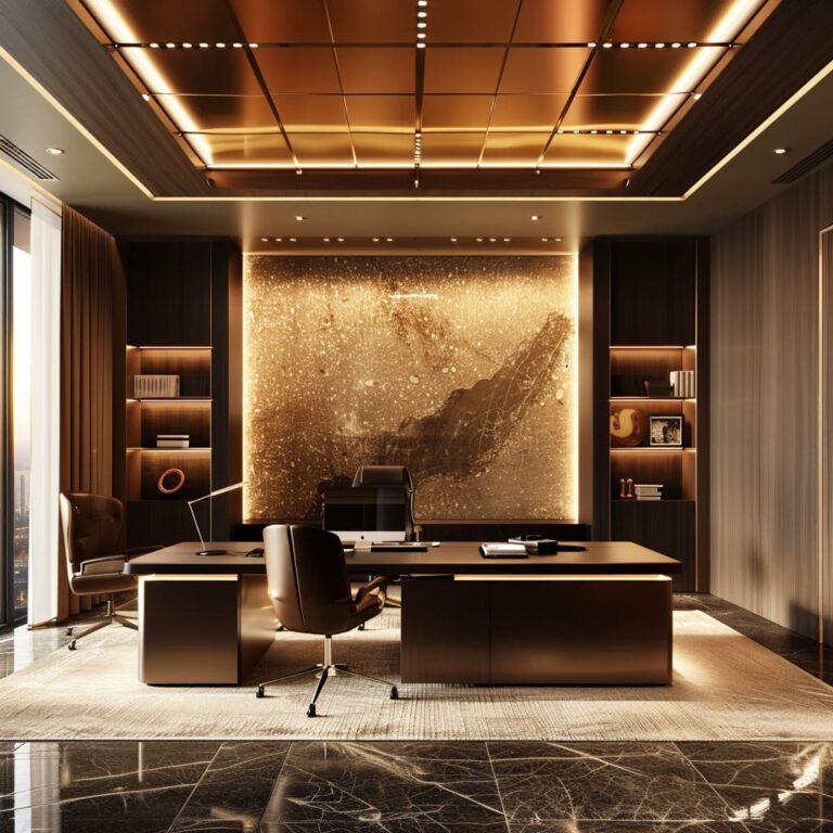 Full Guide to Luxury Manager Office Interior Design | 60 Photos