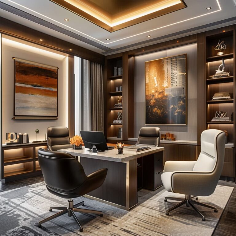 Full Guide to Luxury Manager Office Interior Design | 60 Photos
