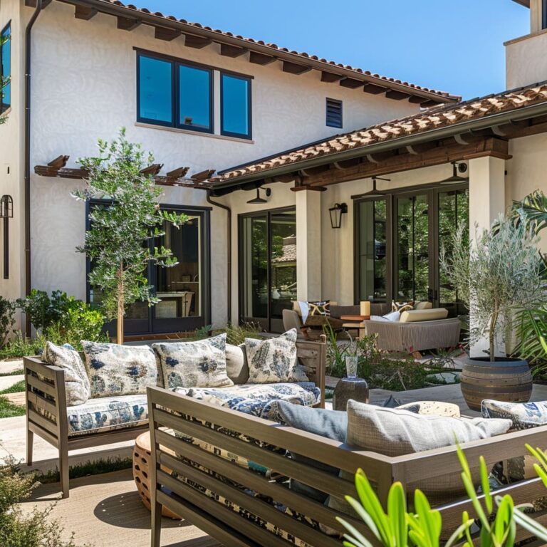 So Cozy Farmhouse Style Backyard Design Ideas for US Houses