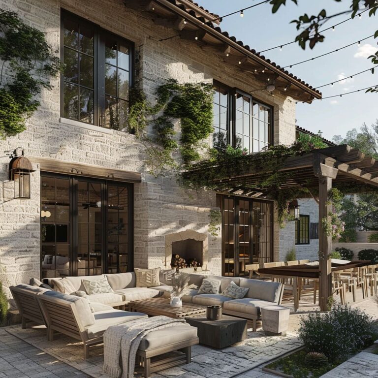 So Cozy Farmhouse Style Backyard Design Ideas for US Houses