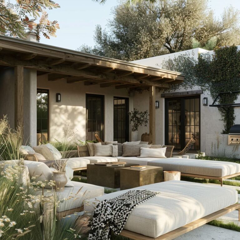 So Cozy Farmhouse Style Backyard Design Ideas for US Houses