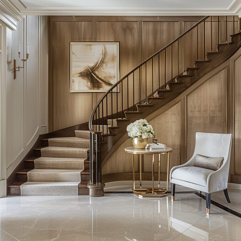 Top Luxury Staircase Design Ideas for Modern Mansions | FH