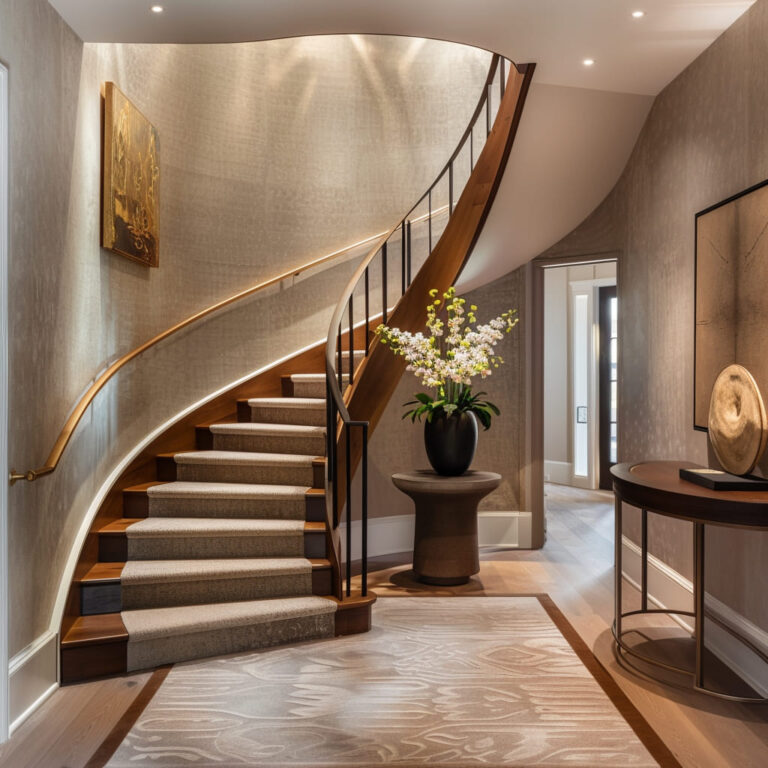 Top Luxury Staircase Design Ideas for Modern Mansions | FH