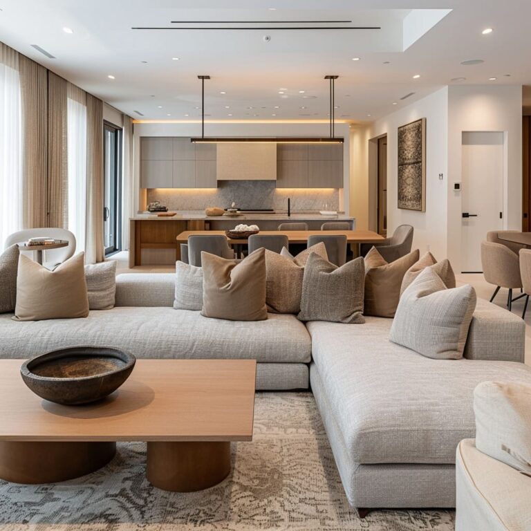 Modern Greige Living Room Interior Design: An In-Depth Guide