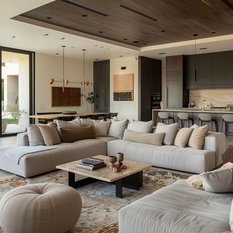 Modern Greige Living Room Interior Design: An In-Depth Guide