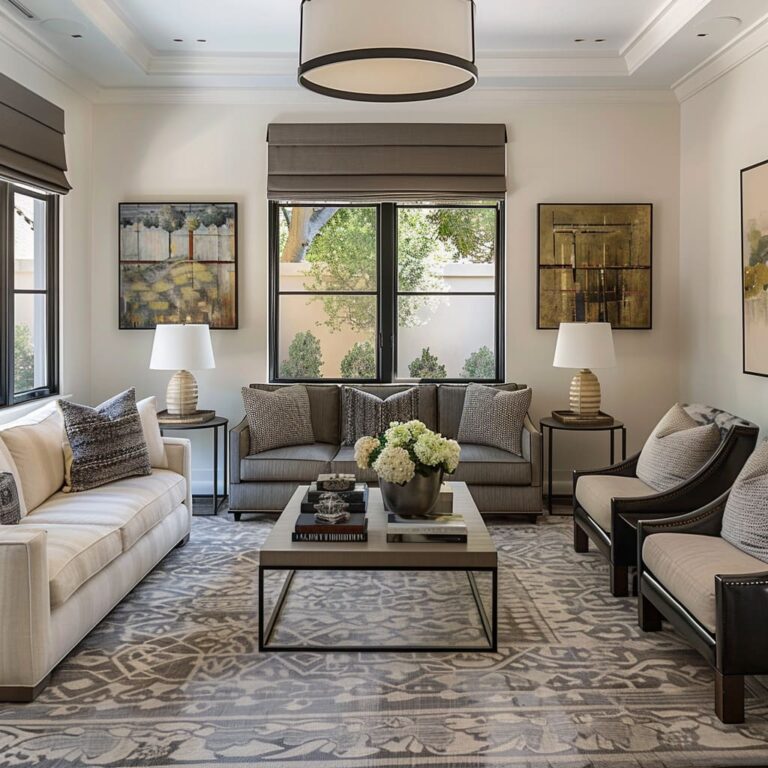 Quick Guide: Easy Tips for Stylish Transitional Living Rooms