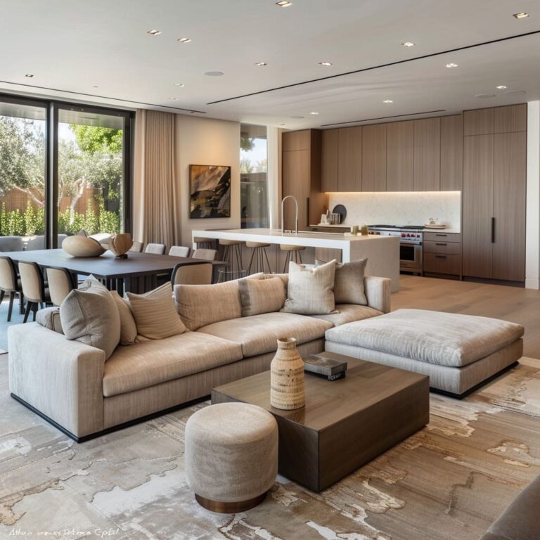 Modern Greige Living Room Interior Design: An In-Depth Guide