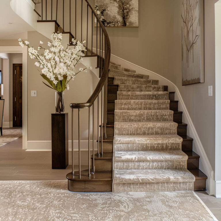 Top Luxury Staircase Design Ideas for Modern Mansions | FH