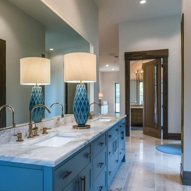 Full Guide to Small Blue Bathroom Ideas and Accessories | FH