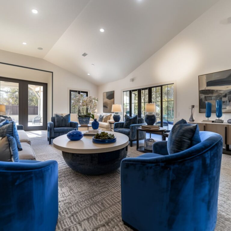 A Guide to Stylish Blue Living Room Ideas for a Modern Home