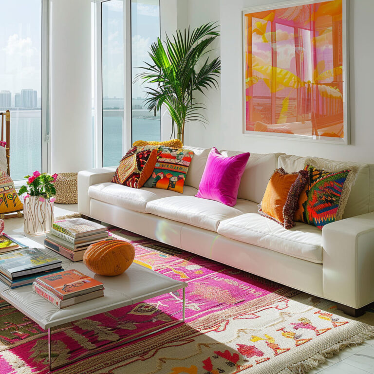 Brighten White Rooms with Vibrant Boho Decor: A Simple Guide