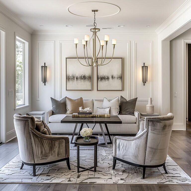 Revamping a Living Room with Transitional Style Ideas | FH