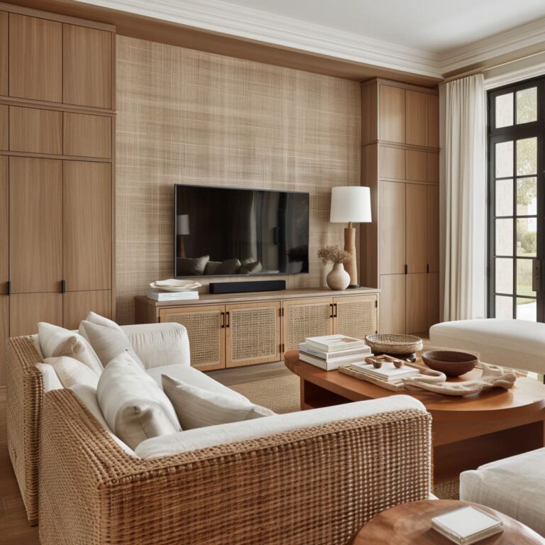 Stylish Rattan Furniture Accents for Your Living Room