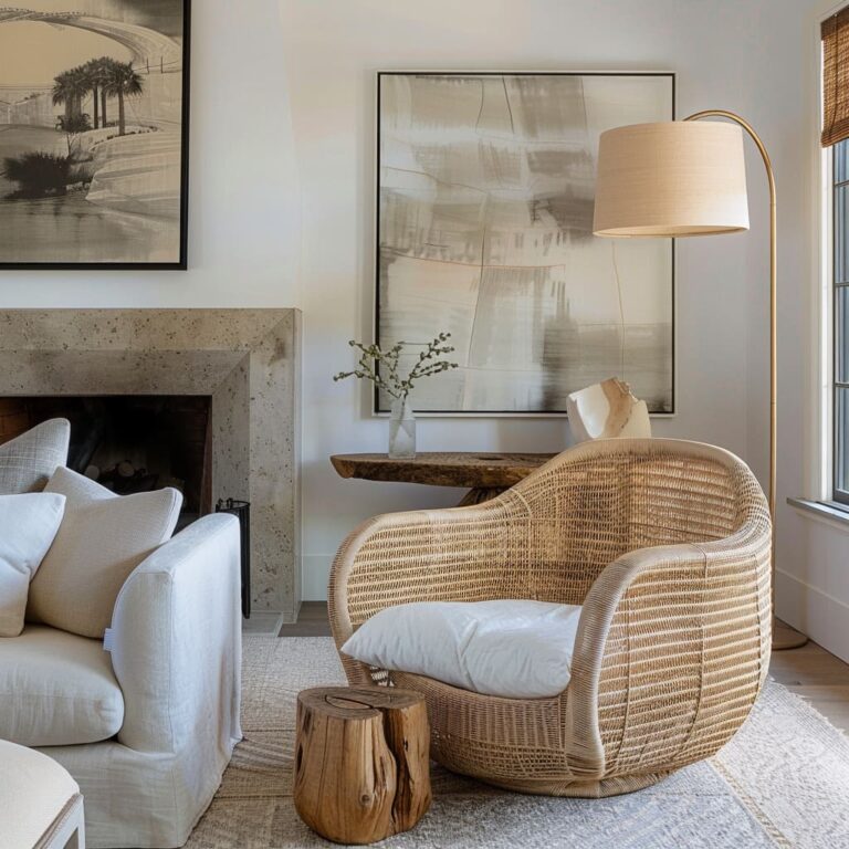 Stylish Rattan Furniture Accents for Your Living Room