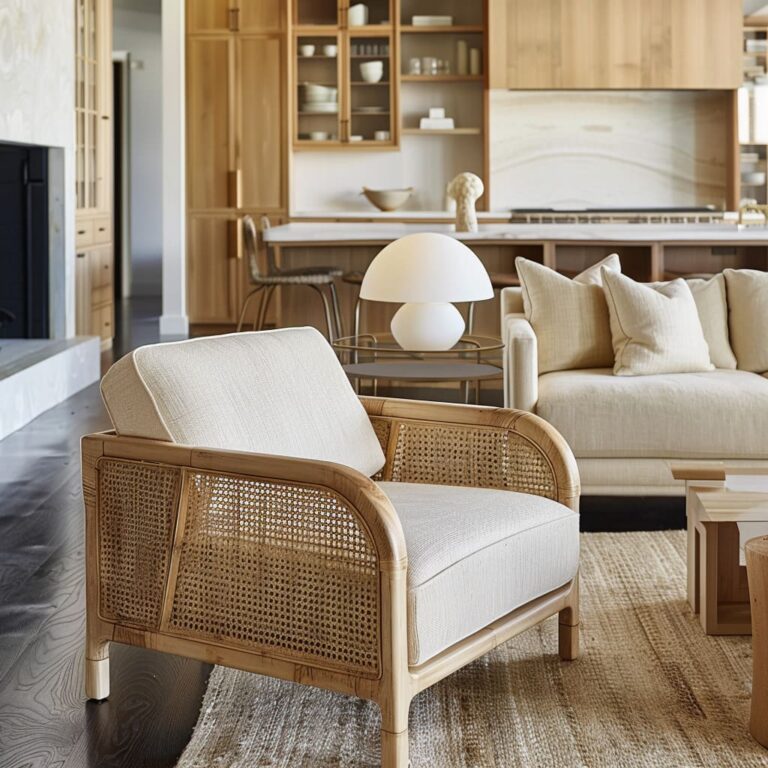 Stylish Rattan Furniture Accents for Your Living Room