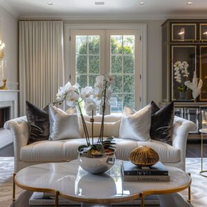 Revamping a Living Room with Transitional Style Ideas | FH