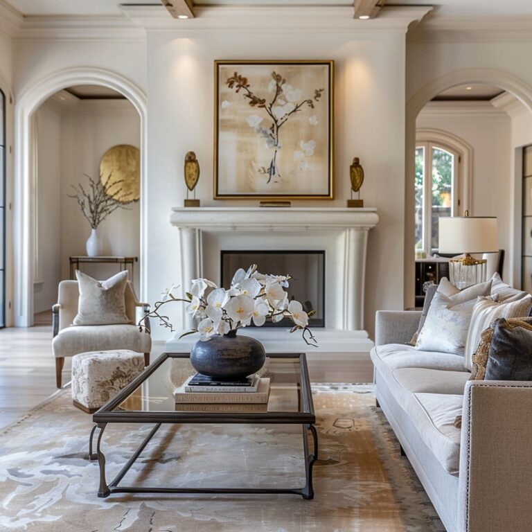 Revamping a Living Room with Transitional Style Ideas | FH