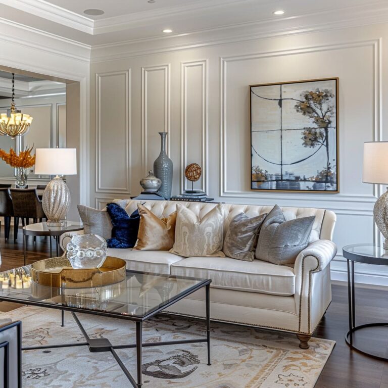 Revamping a Living Room with Transitional Style Ideas | FH