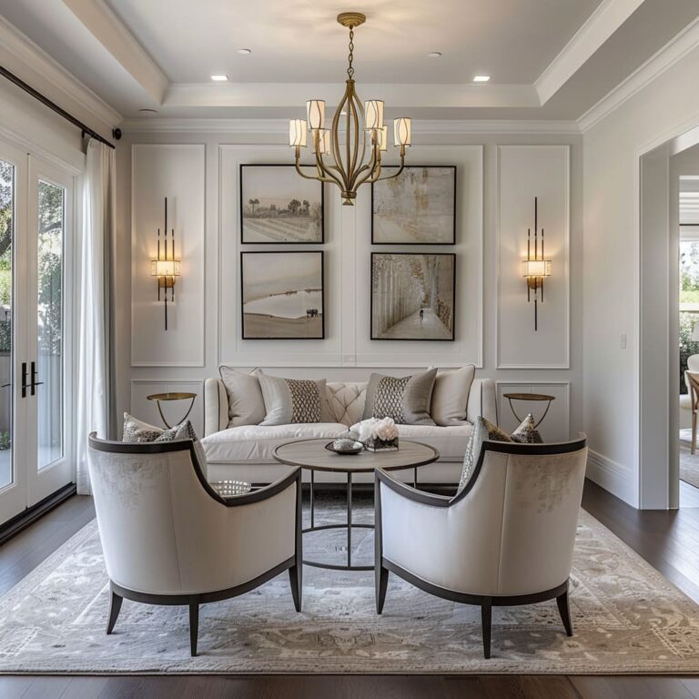 Revamping a Living Room with Transitional Style Ideas | FH