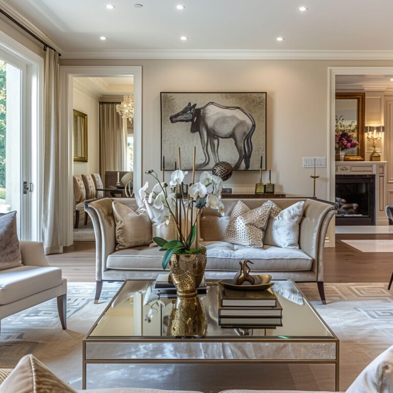 Revamping a Living Room with Transitional Style Ideas | FH