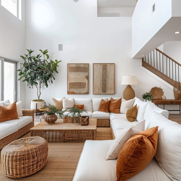 Stylish Rattan Furniture Accents for Your Living Room