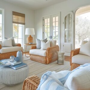 Stylish Rattan Furniture Accents for Your Living Room