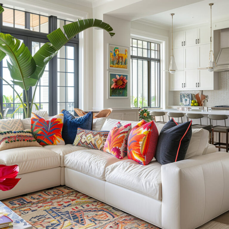 Brighten White Rooms with Vibrant Boho Decor: A Simple Guide