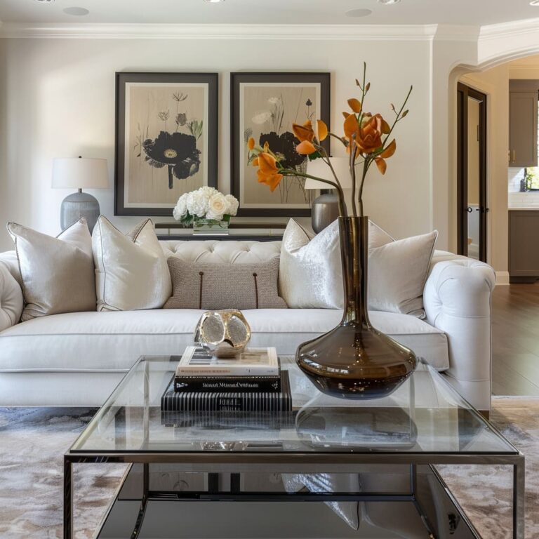 Revamping a Living Room with Transitional Style Ideas | FH