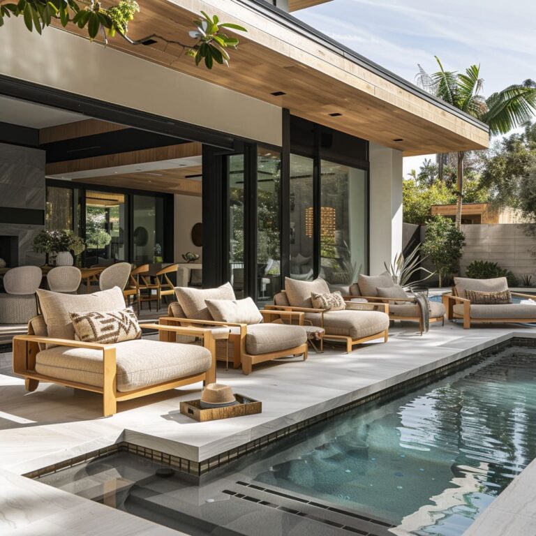 Backyard Design Ideas in Japandi and Scandinavian Styles