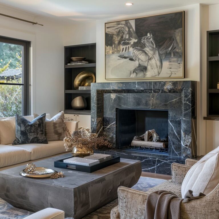 How Stone Fireplaces Can Dramatically Enhance Living Rooms