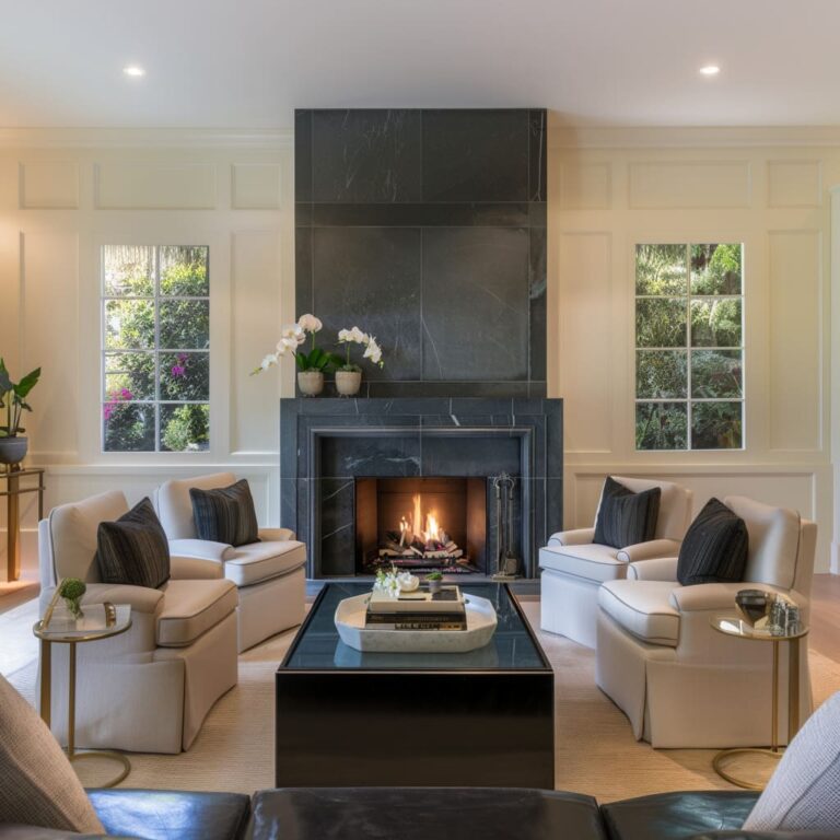 How Stone Fireplaces Can Dramatically Enhance Living Rooms