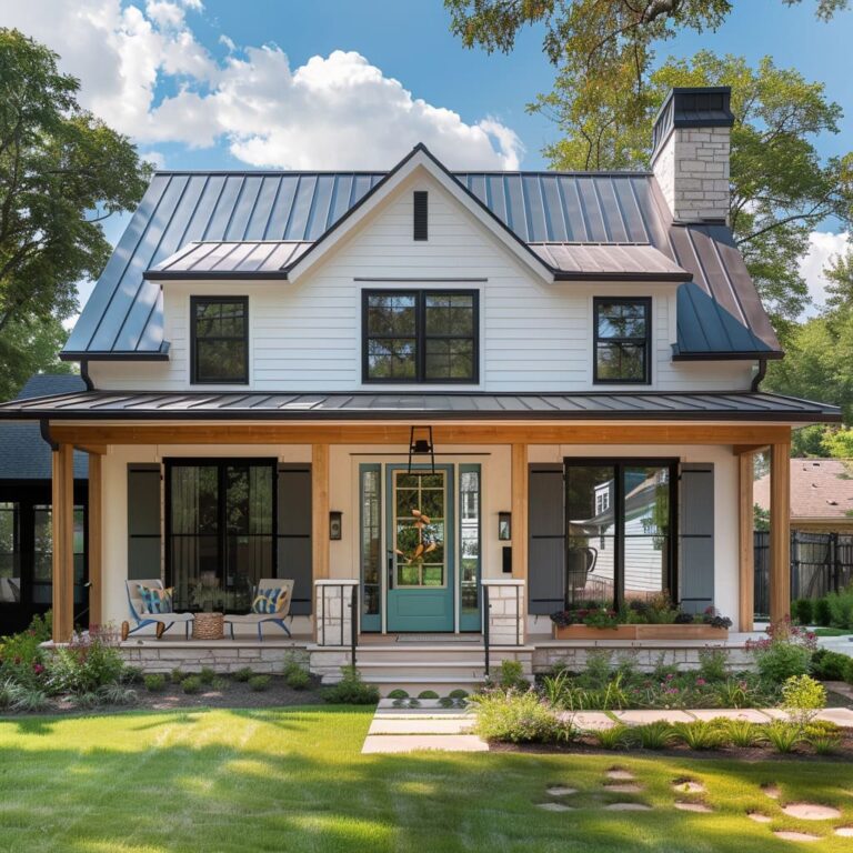 How to Renovate a Typical American House with Stylish, Beautiful Modern ...