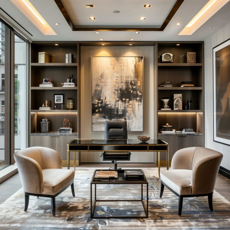 The Latest Trends in Modern Luxury CEO Office Design | FH