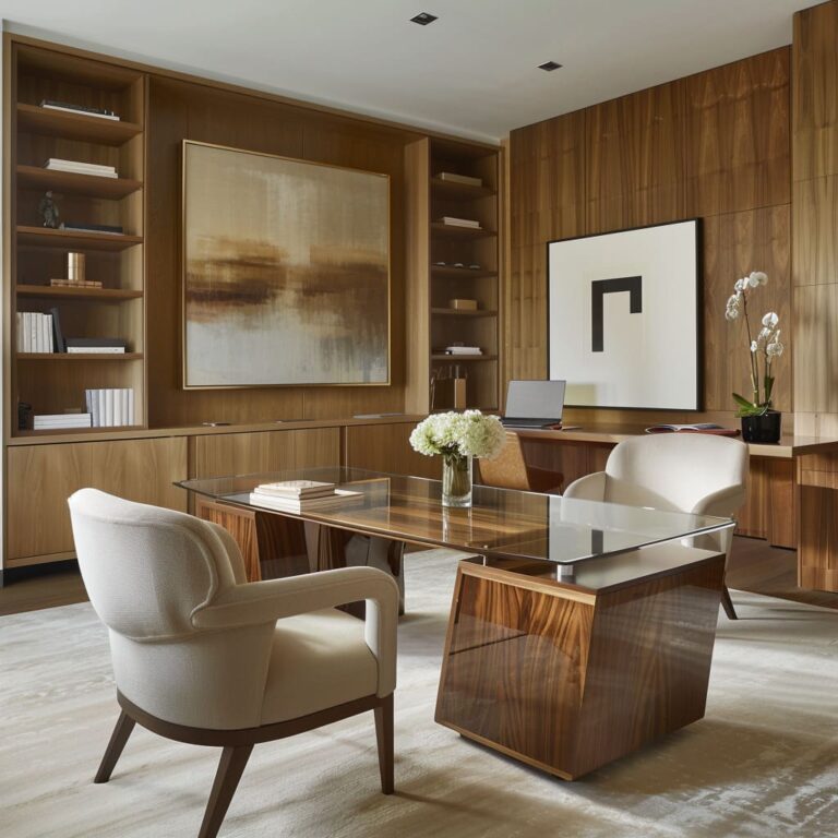 The Latest Trends in Modern Luxury CEO Office Design | FH