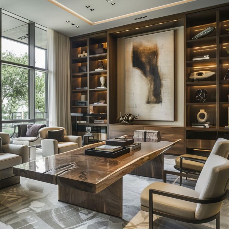 The Latest Trends in Modern Luxury CEO Office Design | FH