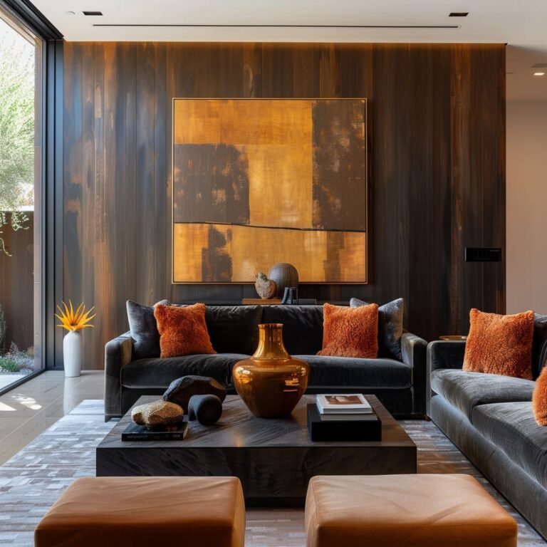 From Espresso to Mocha-Inspired Shades for Living Rooms | FH