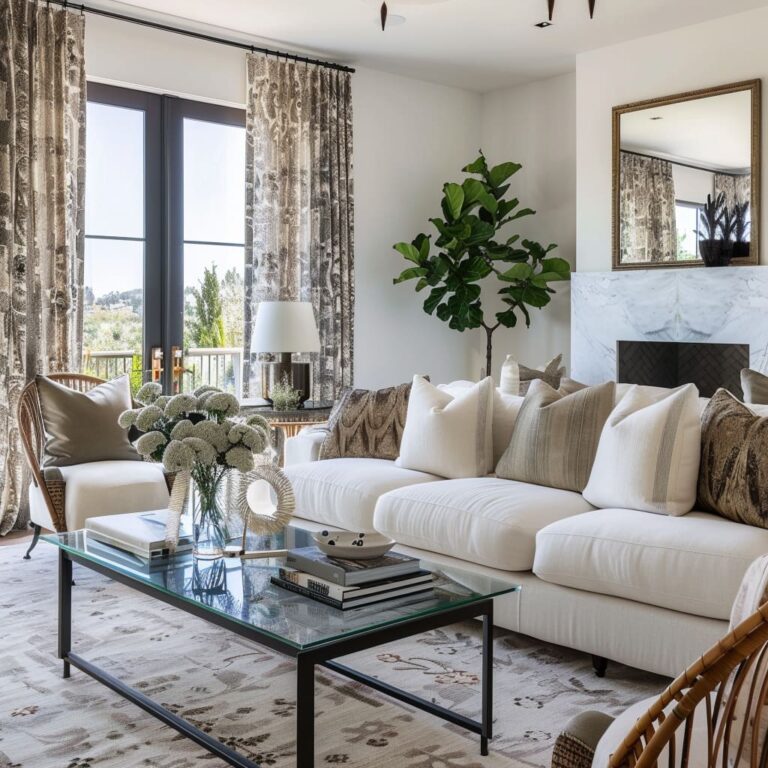 Textures, Colors, and Materials for a Modern Farmhouse Chic