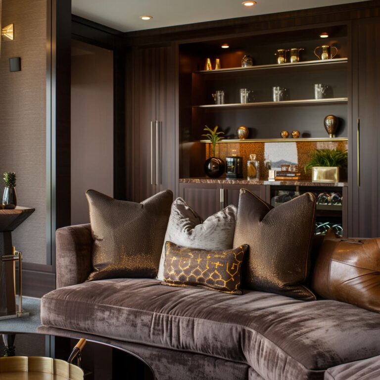 From Espresso to Mocha-Inspired Shades for Living Rooms | FH